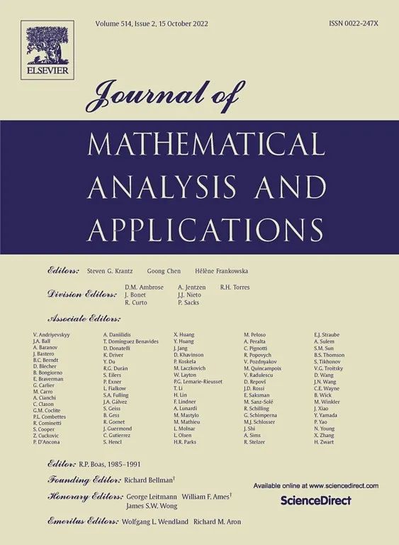 SCI JOURNAL OF MATHEMATICAL ANALYSIS AND APPLICATIONS SCI JOURNAL OF MATHEMATICAL ANALYSIS AND APPLICATIONS