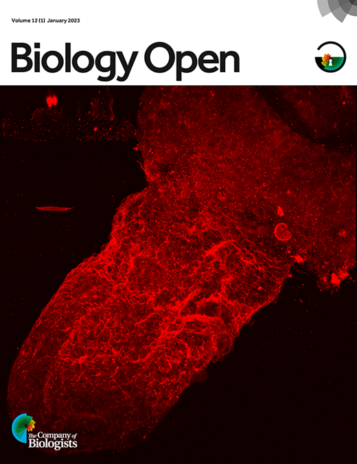 生物学sci期刊推荐:biology Open 佩普学术